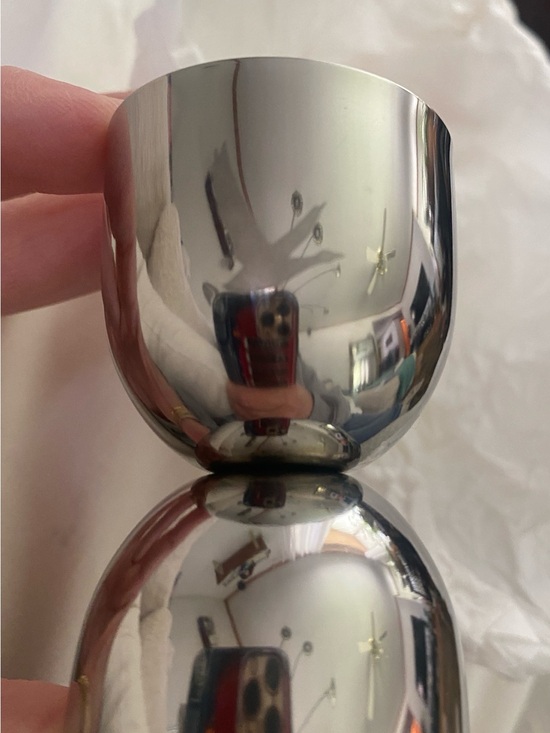 Kitchen | Polished Silver Grey Goose Never Used 2sided Jigger With ...